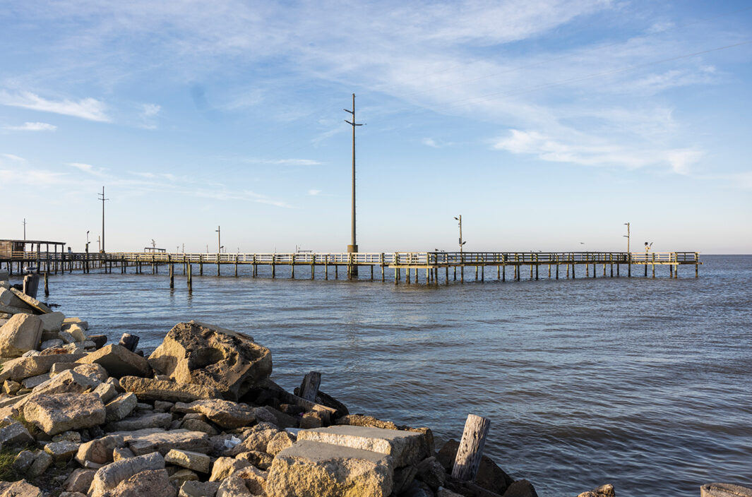 Friends at Cedar Point Pier
