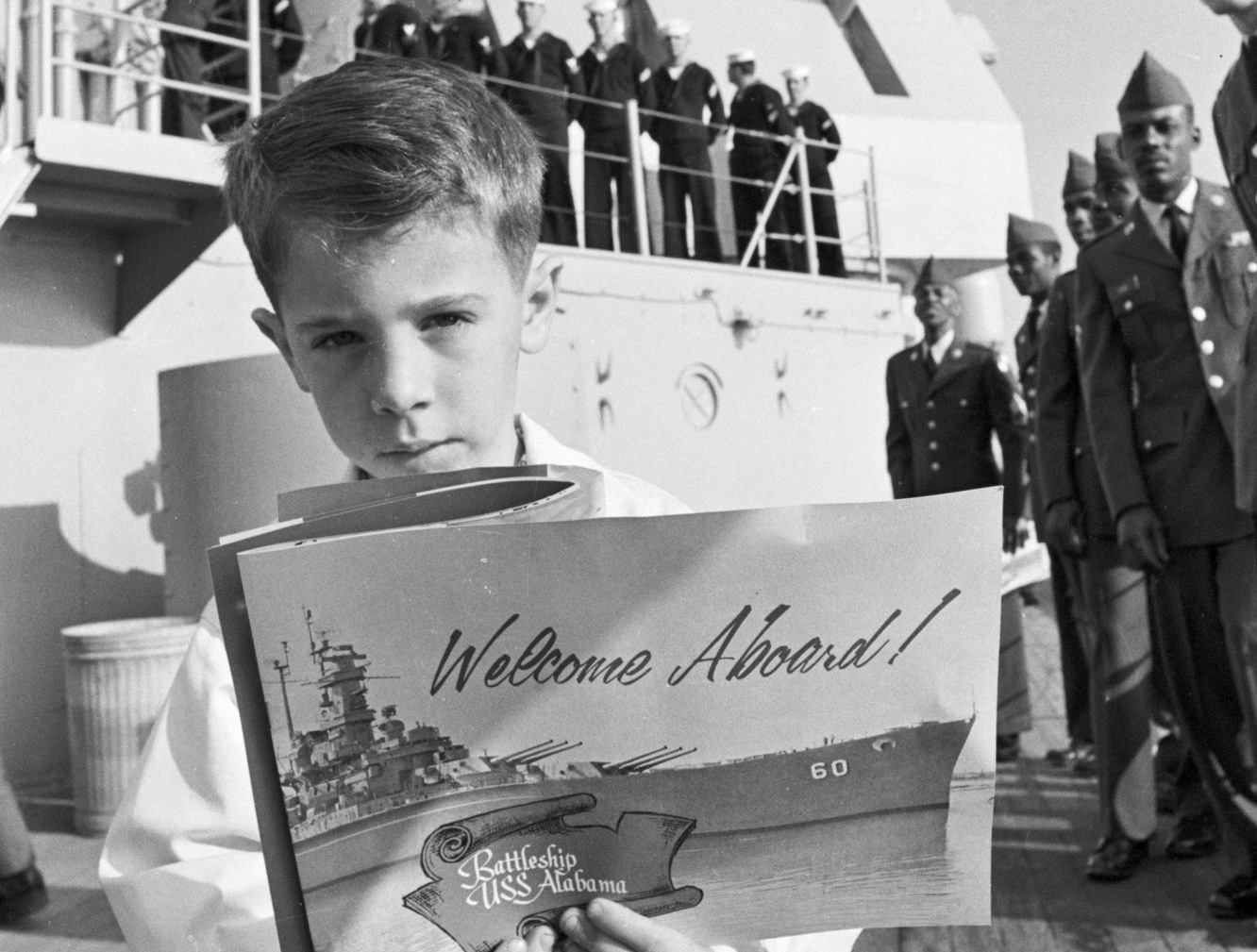Flashback: USS Alabama Dedication, 1965