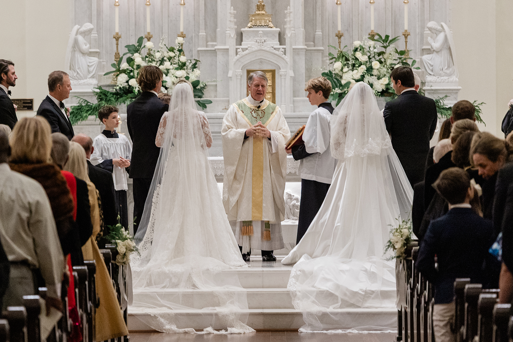 Inside Hallet & Mary Rose DeMouy's NYE Double Wedding