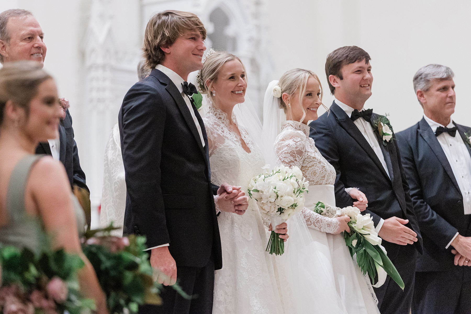 Inside Hallet & Mary Rose DeMouy's NYE Double Wedding