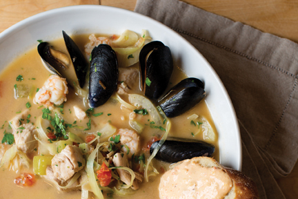 Seafood Stews Inspired by 'Panini Pete'